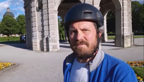 ADFC trifft...! Ralph Kilian, der mit dem Lastenrad von München nach ...
